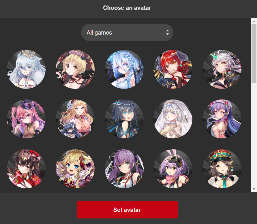 [Announcement] Avatar (profile) image has been added. | Johren 18+